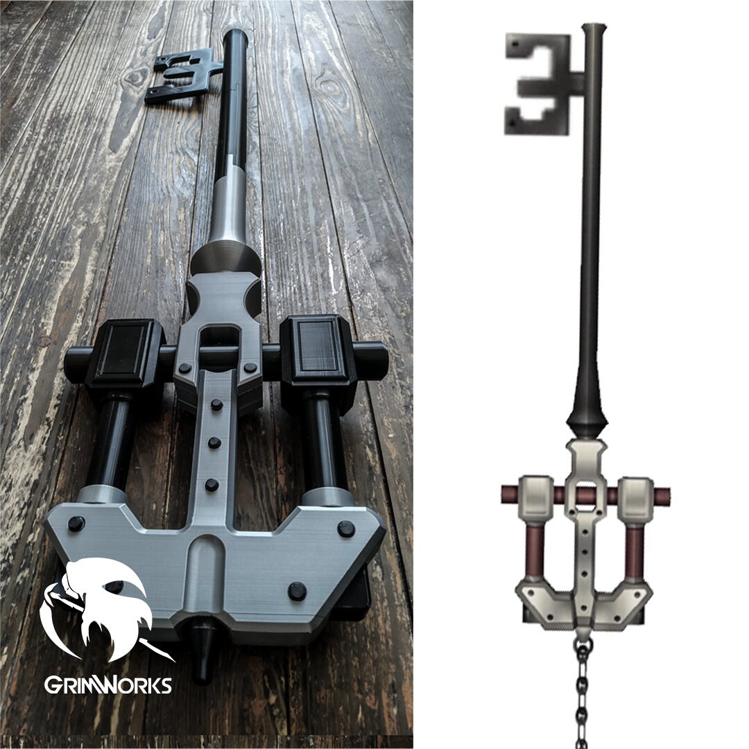 Master Defender keyblade Kingdom hearts keyblade 3d printed | Etsy
