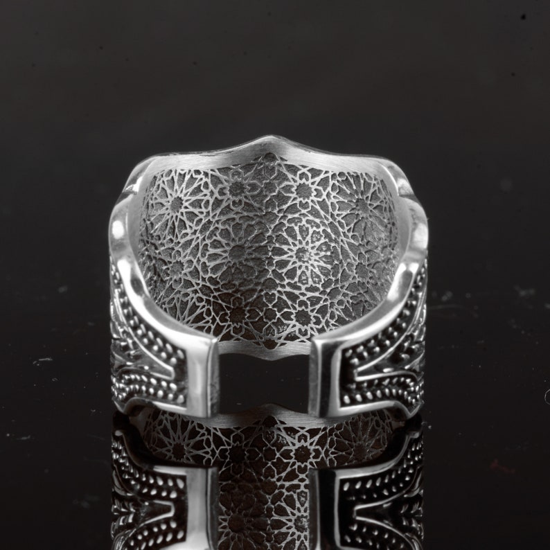 Star of David Ring for Men Double Headed Eagle Ring King - Etsy