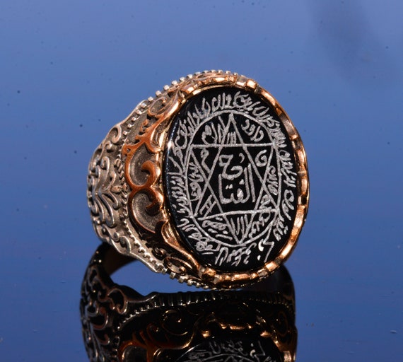 Muslim Islam Arabic Ring Arabic Men's Ring Islamic - Etsy