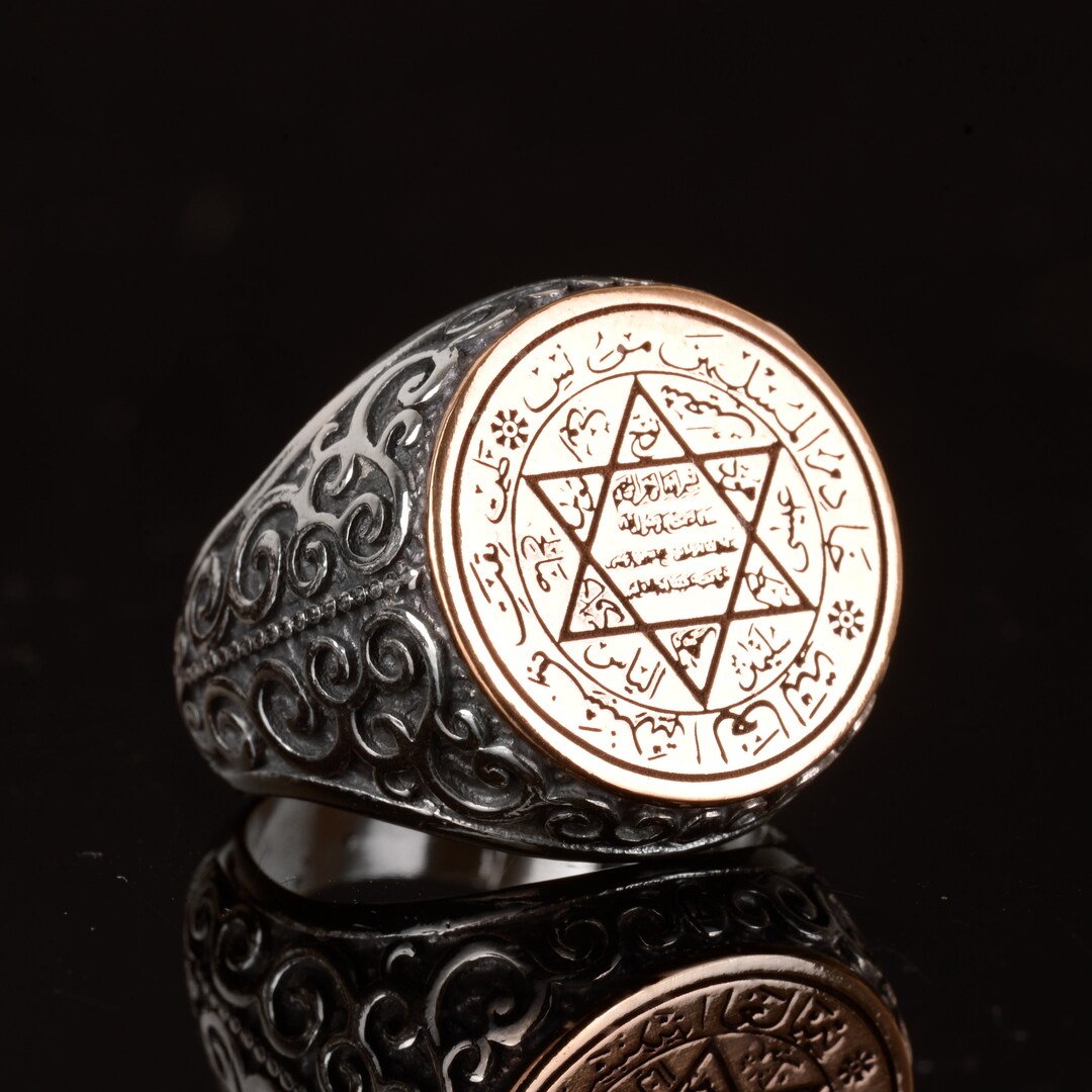 Star of David Ring, 925 Sterling Silver Ring, Handmade Unique Ring ...