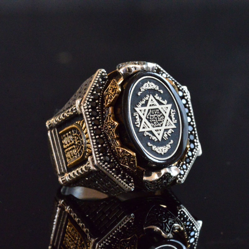 Seal of Solomon Ring - Etsy