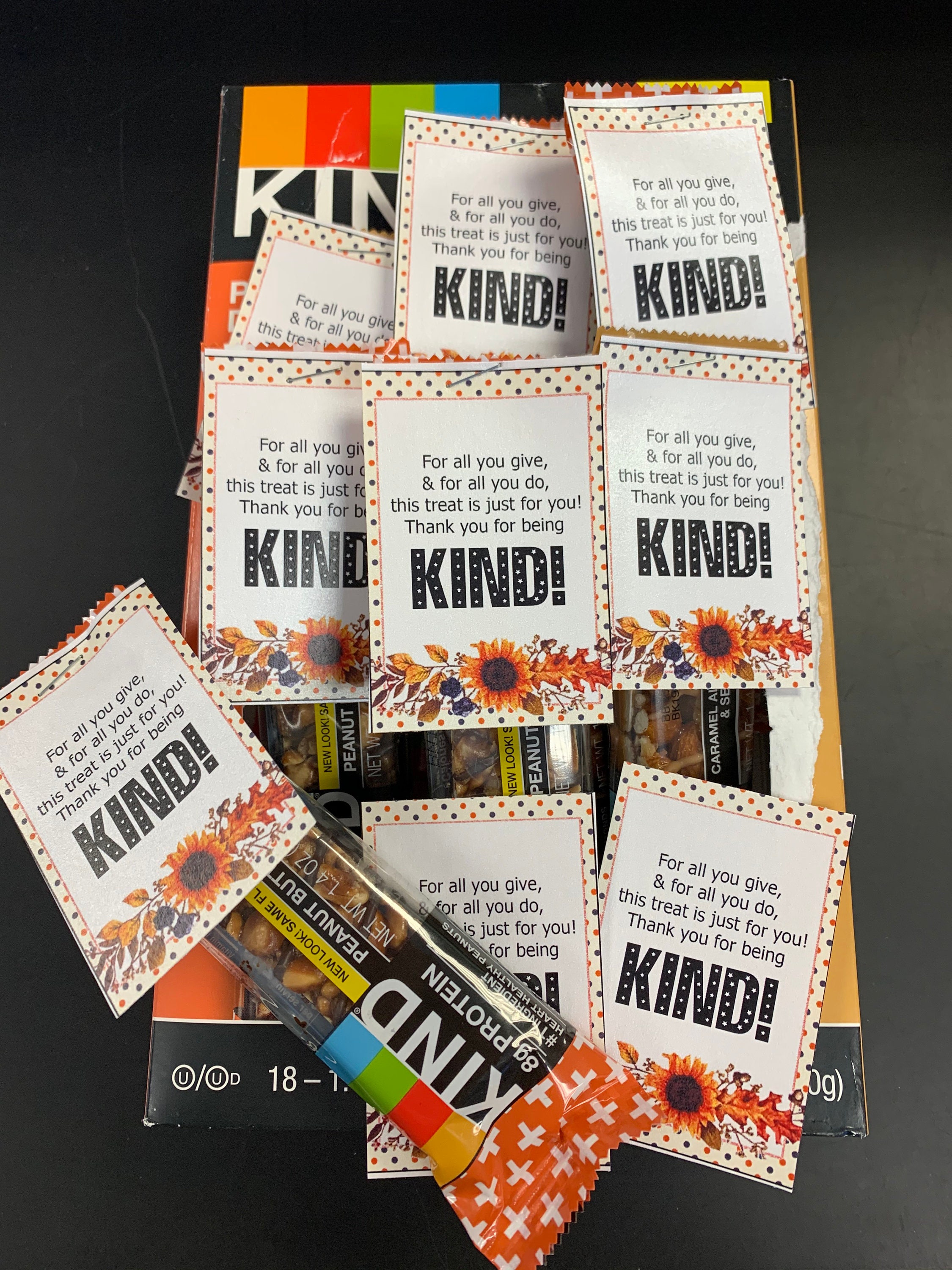 3 X 2 Inch Thank You for Being Kind Gift Tags, Digital Gift Tags ...