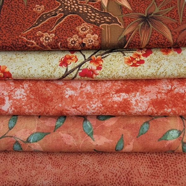 Asian Print Fabric - Etsy