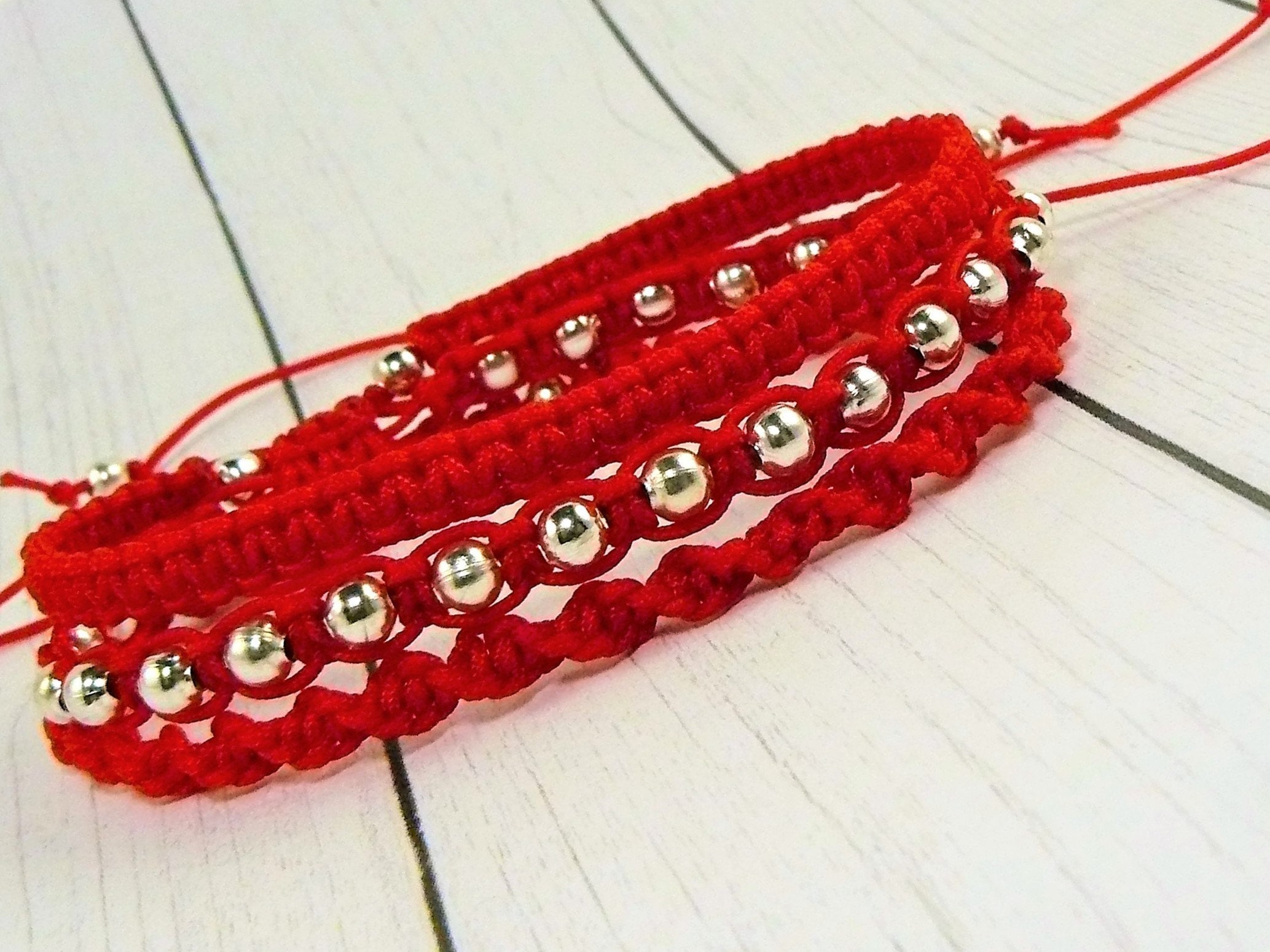 Red String Bracelet Friendship Bracelet String of Fate | Etsy