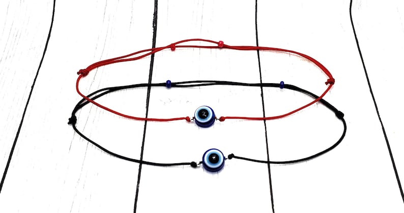 Evil Eye Anklet Red String Ankle Bracelet Protection Anklet - Etsy