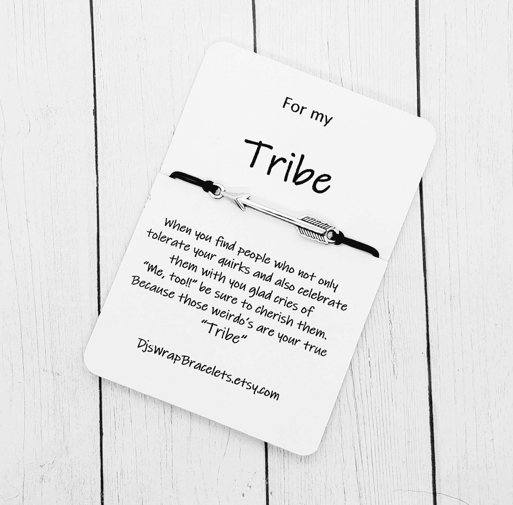 Tribe of Friends Tribe Bracelet Gift for Tribe Friendship | Etsy