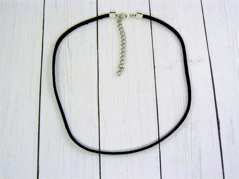 Thin Black Choker Simple Black Chokers Black Leather Choker - Etsy