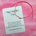 Happy Valentines Day Wish Bracelet, Friendship Bracelet, Best Friend ...