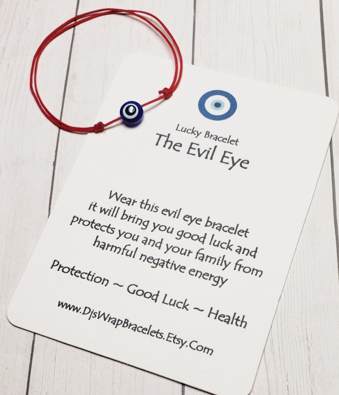 Evil Eye Red String Bracelet for Protection - Etsy