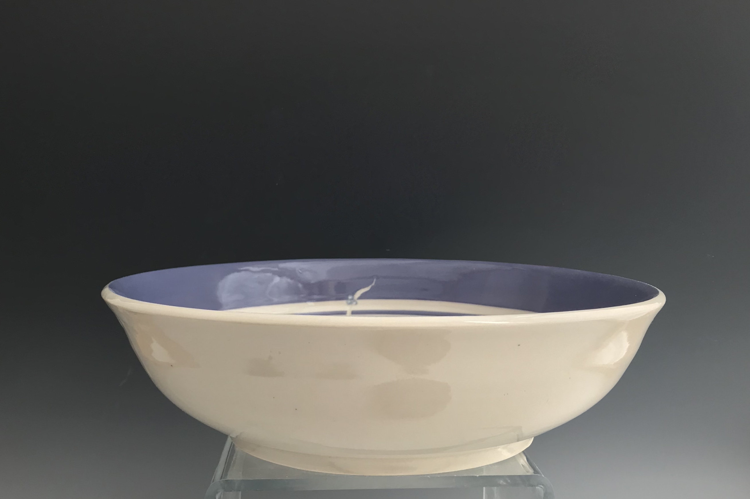 Ceramic Pottery Bowl Handmade Porcelain Bowl Slip-carvedPlum | Etsy