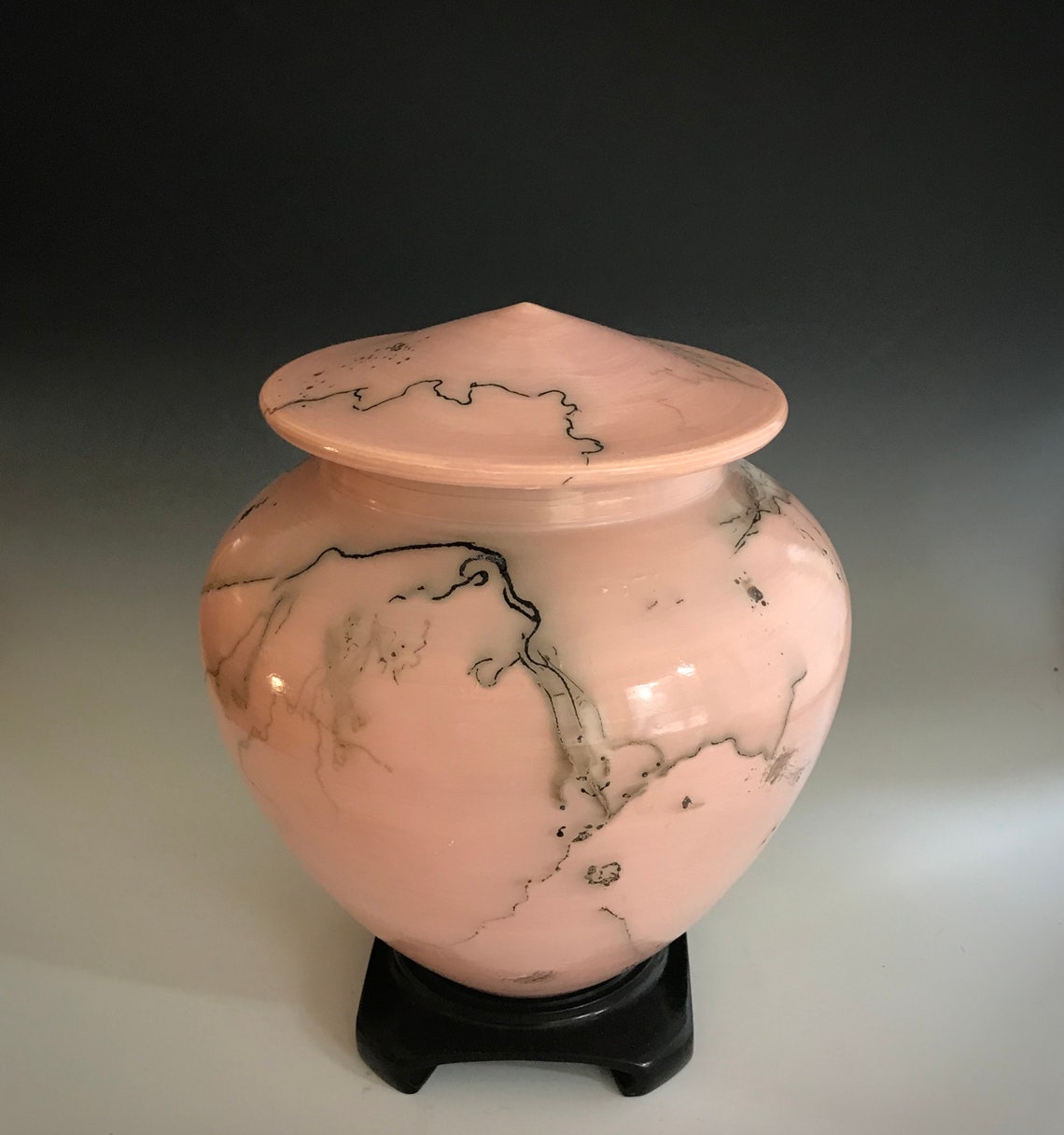 Cremation Ceramic Urn for Ashes, Large Handmade Pottery Vessel ...