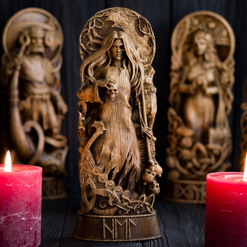Eir the statue of Eir Nordic Goddess | Etsy