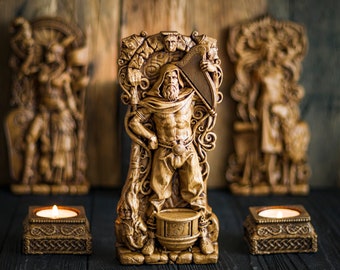 Dagda Statue Altar Totem Celtic God - Etsy