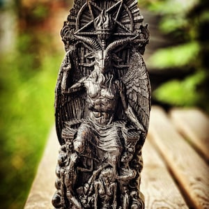 Baphomet LARGE Statue: A Majestic Addition to Your Home Altar for Wicca ...