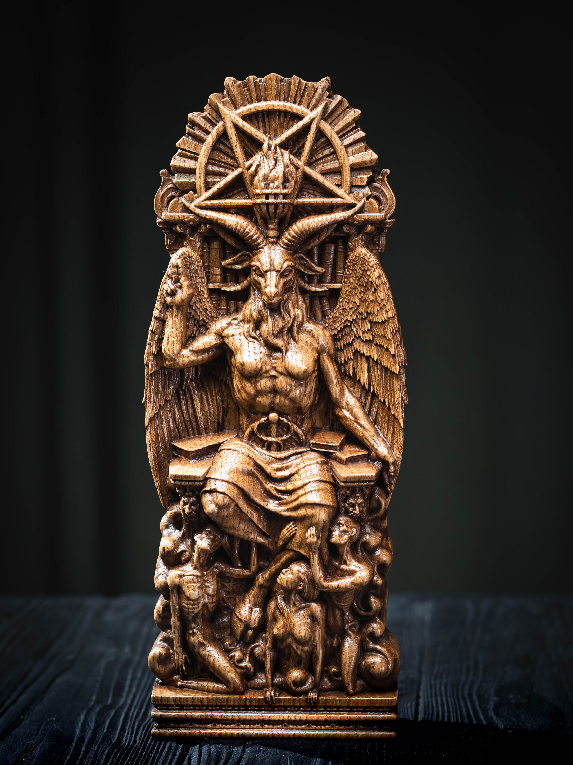 Huge Baphomet Statue