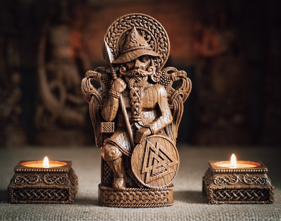 Norse gods Viking idol altar Odin, Alvadir , Wotan - rxcarepath.com