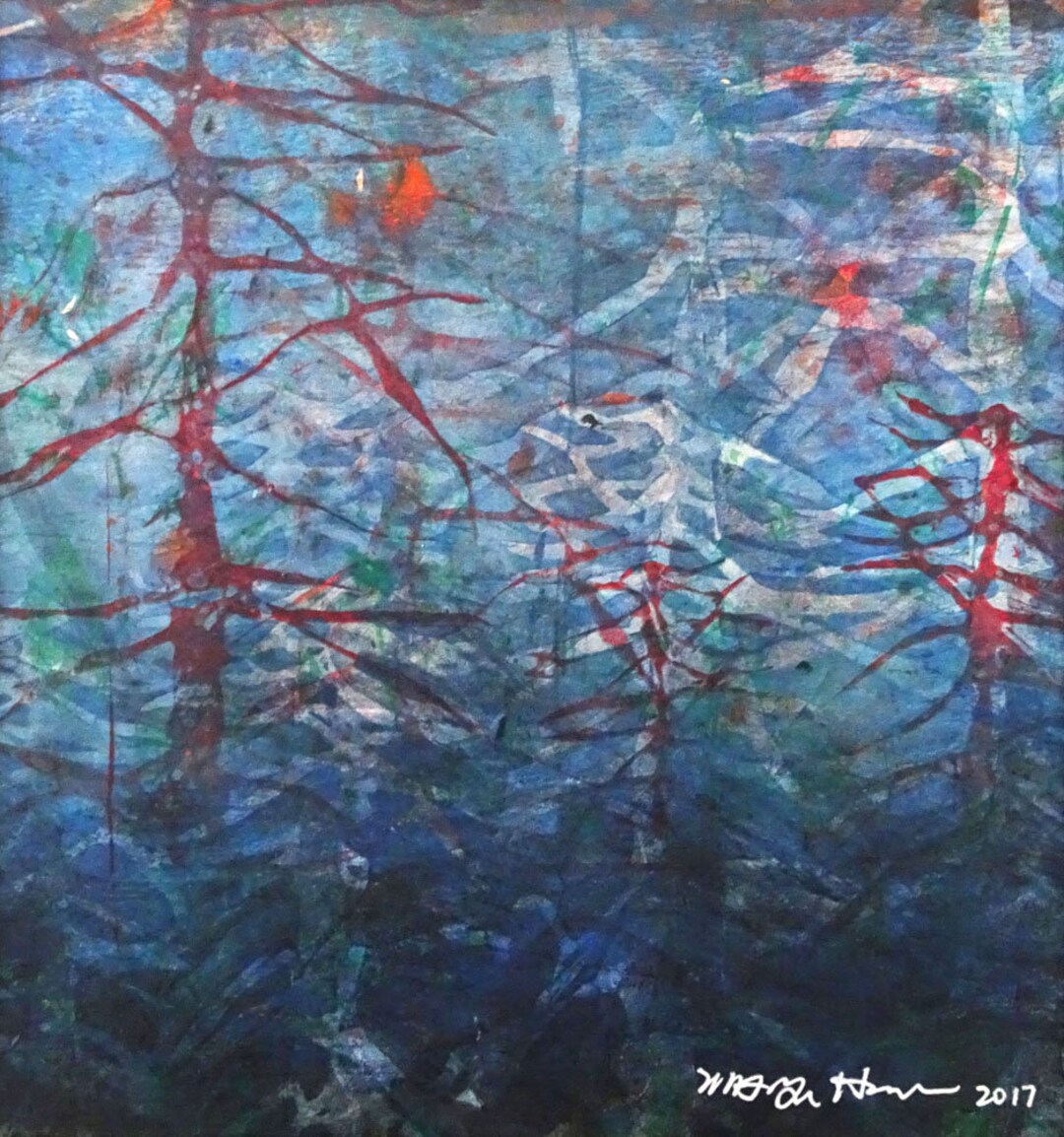 Finding Nemo- Gelatin Monotype Print; Matted, Framed and Ready to Hang ...