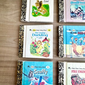 Mini Little Golden Books Vintage Early 1990s Set Lot of 8 Little Red ...