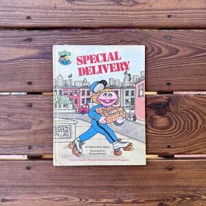 Vintage Special Delivery Children's Book - Jim Henson's Sesame Street ...