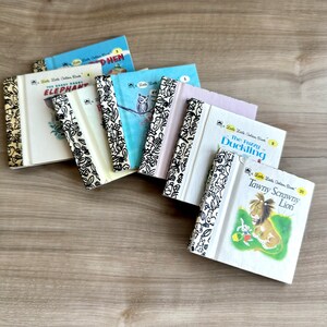Mini Little Golden Books Vintage Early 1990s Set Lot of 8 Little Red ...