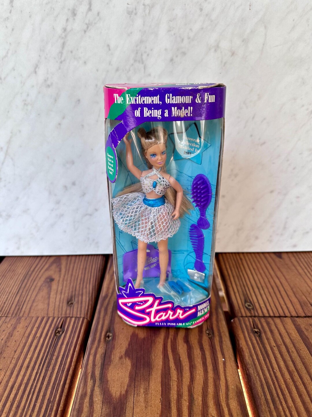 Vintage 1996 Dawn Starr Model Agency Fully Poseable 6 1/2 Inch Fashion ...