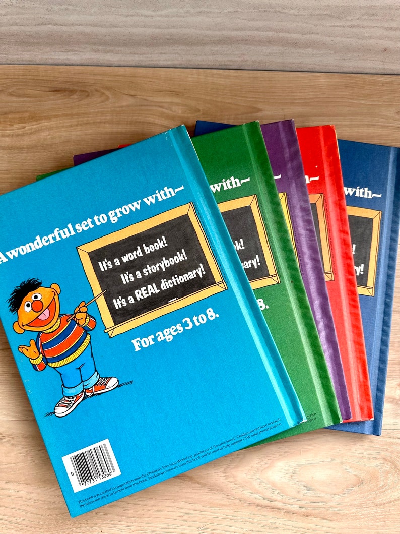 Big Bird's Dictionary Sesame Street Jim Henson Muppets Children's Books ...