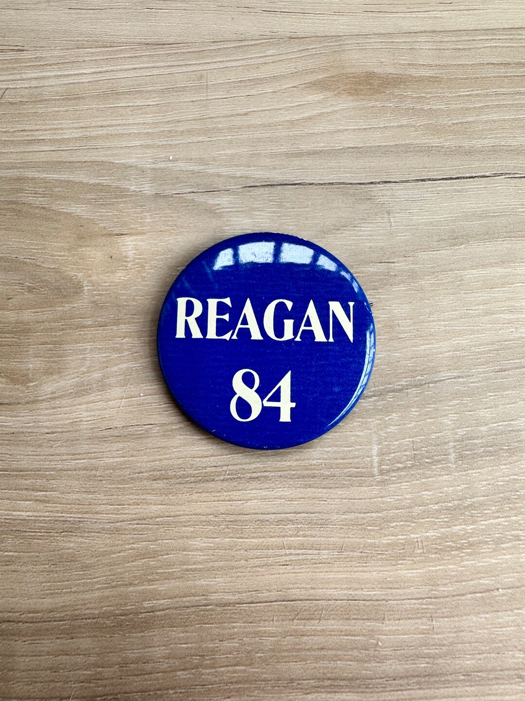 1984 Reagan Presidential Campaign Pinback Button - Ronald Reagan 84 - Etsy