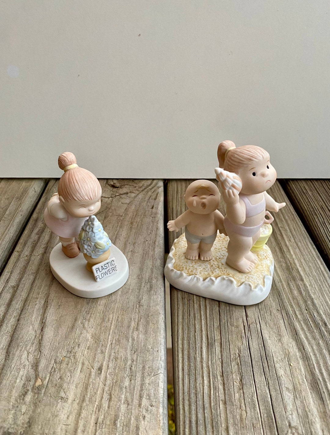 Vintage 1980's Family Circus Figurine by Bill Keane for Clay in Mind ...