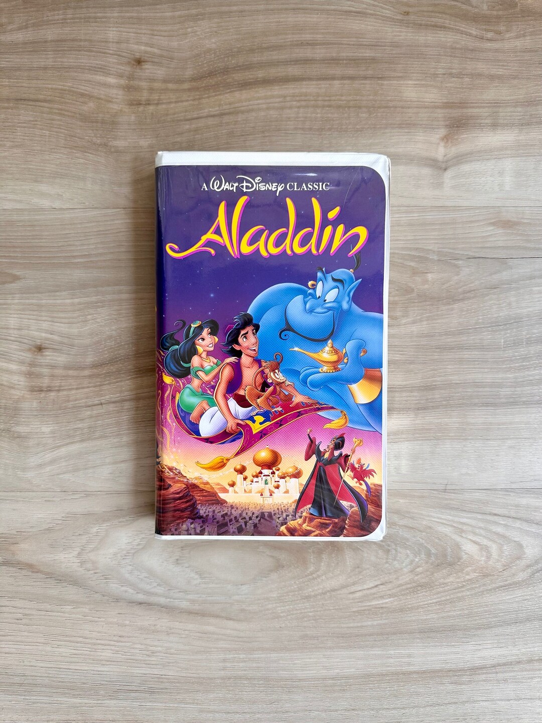 Aladdin VHS Tape 1993 Disney Black Diamond Edition Clamshell Case ...