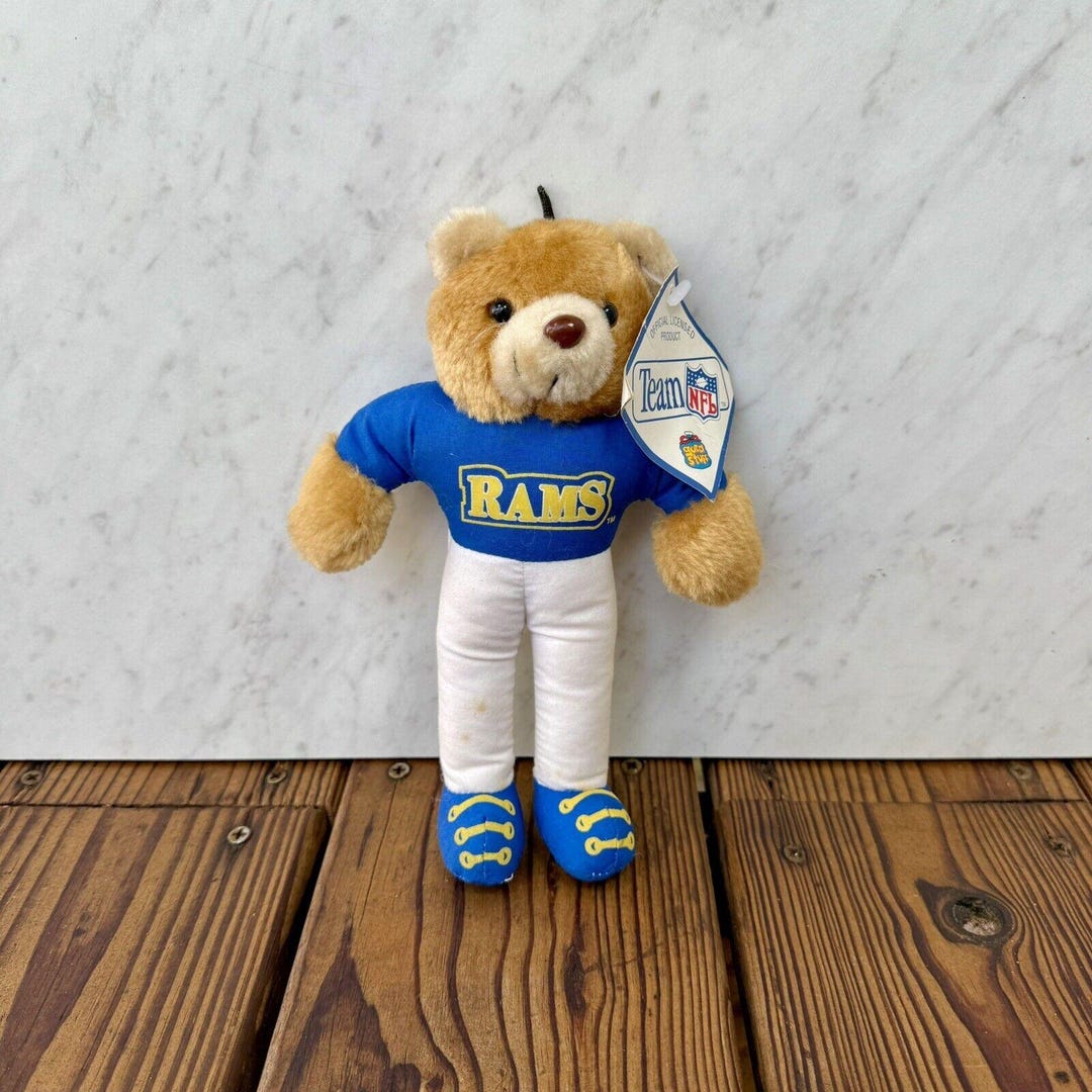 Vintage 1995 St. Louis Rams Plush Bear – NFL Football Collectible by ...