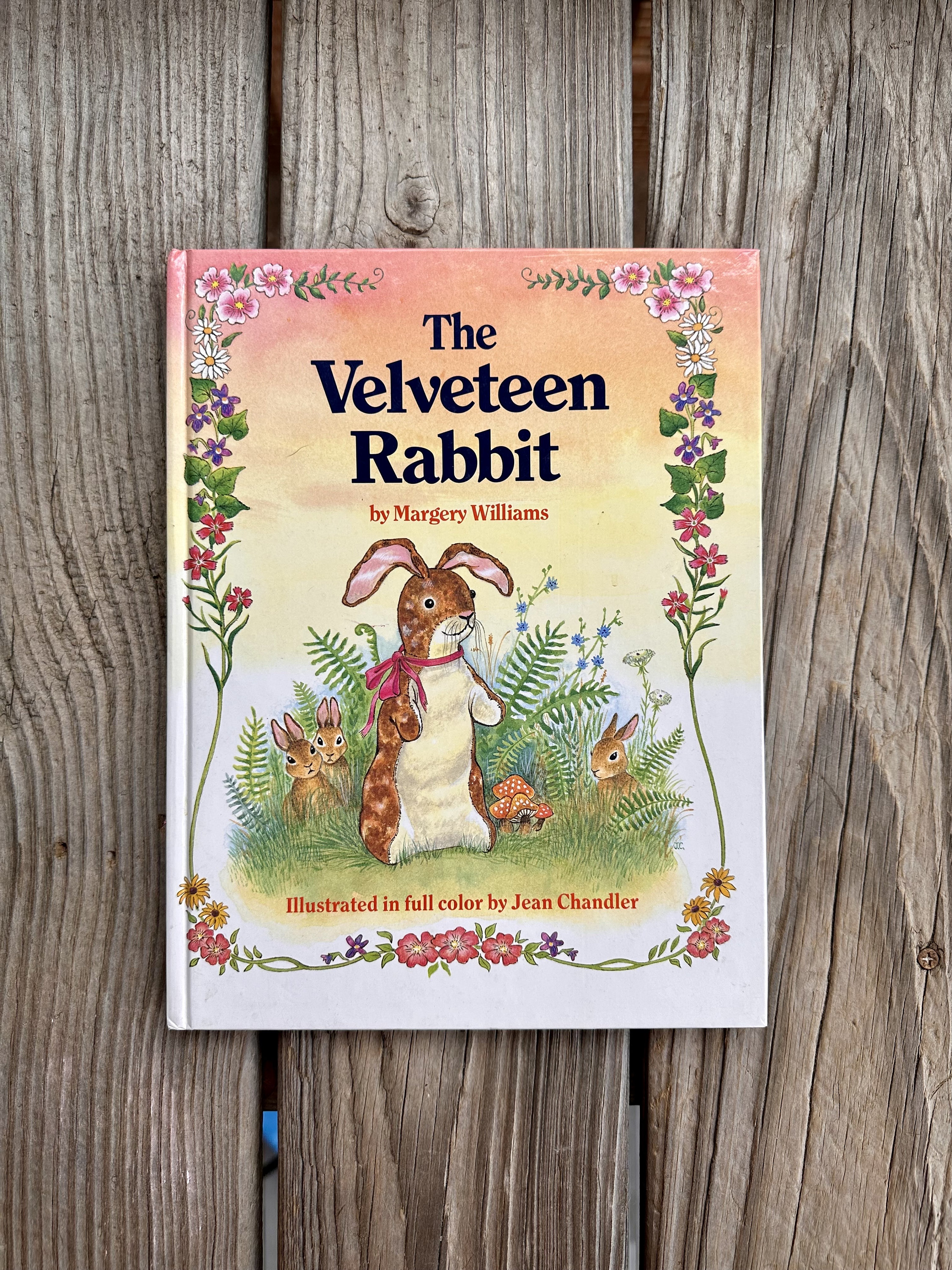 Vintage 1986 the Velveteen Rabbit Children's Hardcover Book Margery Williams Derrydale Books ...