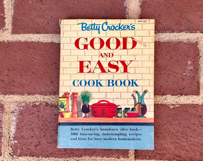 Betty Crocker's Good and Easy Cook Book - Vintage 1954 - First 1st ...