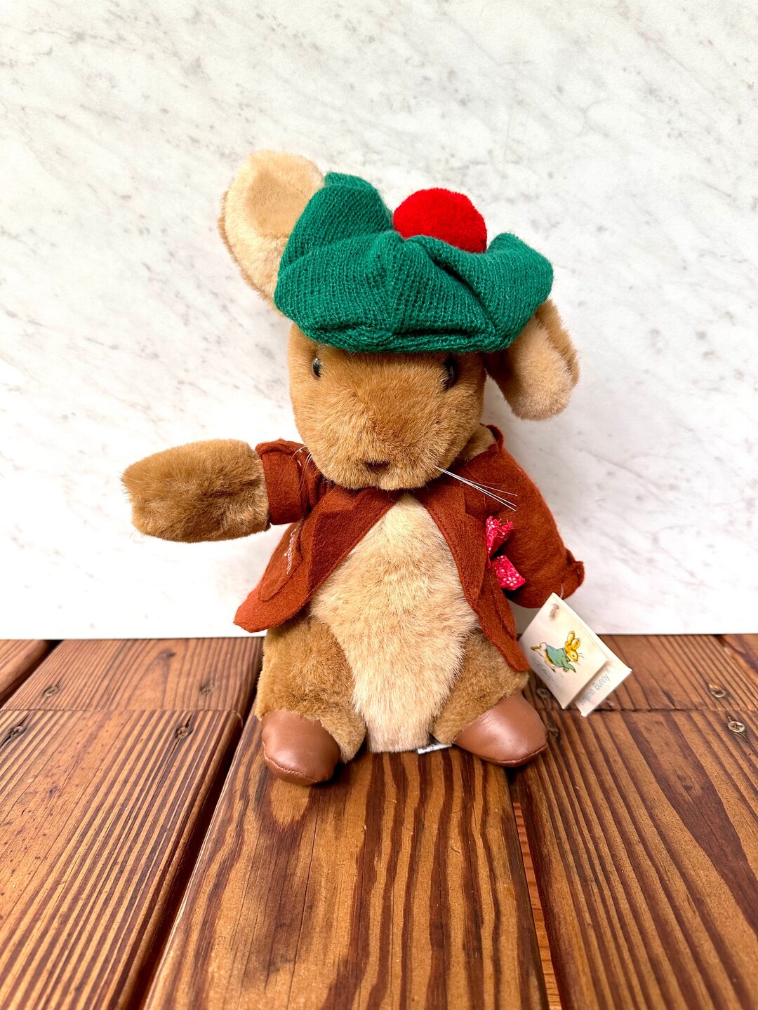 Vintage 1987 Benjamin Bunny 10 Stuffed Animal Plushie by Eden Toys ...