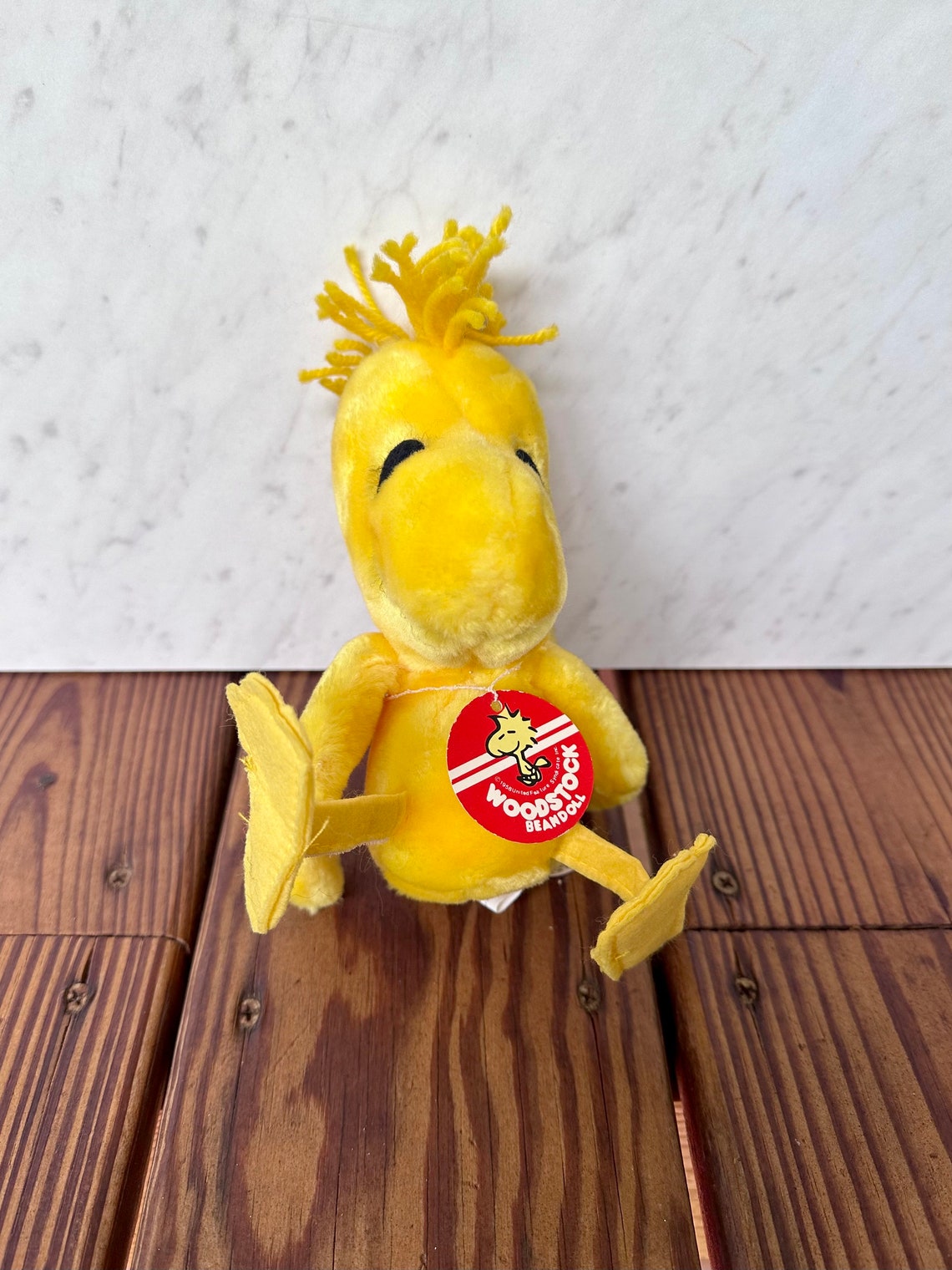 Vintage 1972 Woodstock United Feature Small Bean Doll Plush Peanuts ...