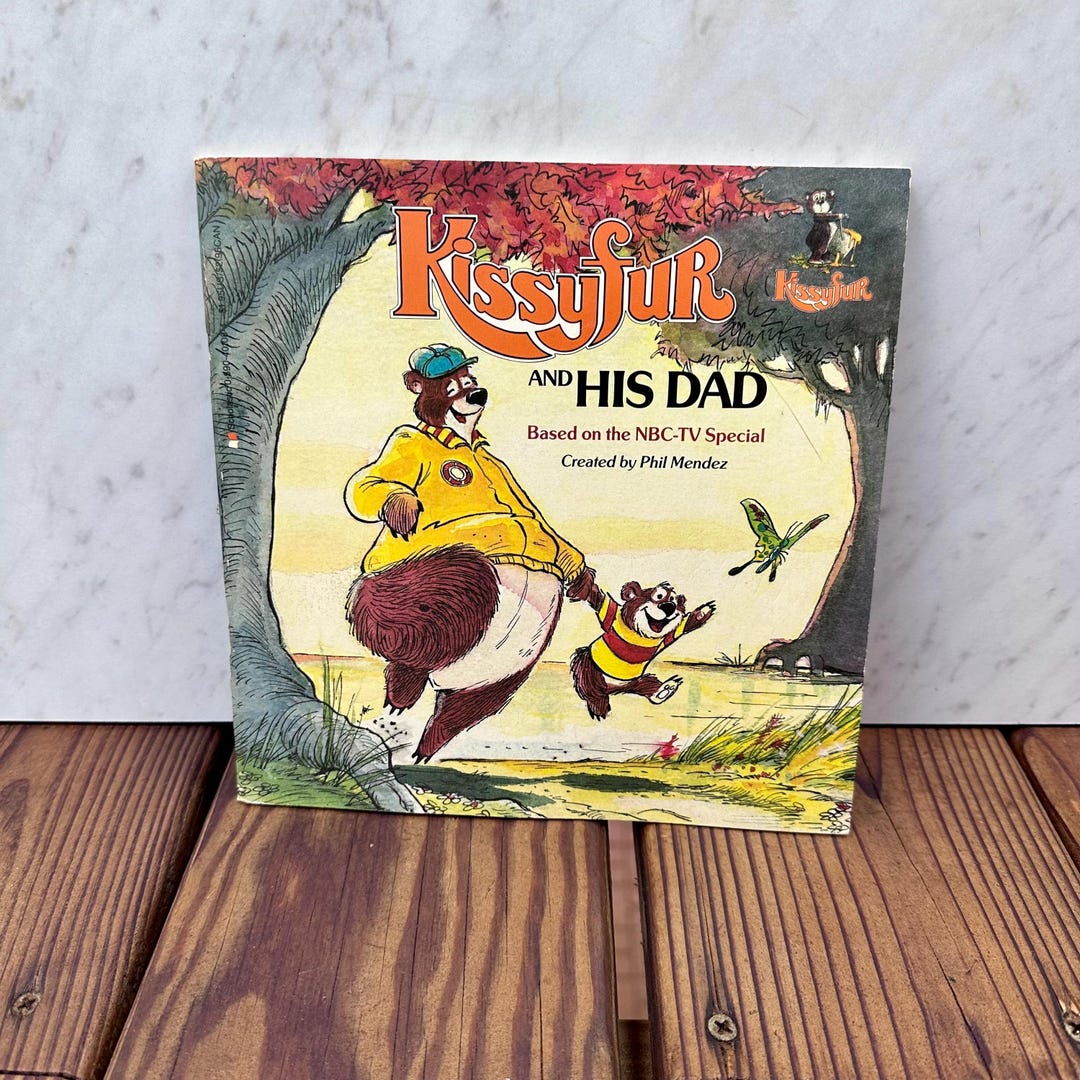 Vintage 1986 Kissyfur Children’s Book – NBC TV Tie-in, Scholastic ...
