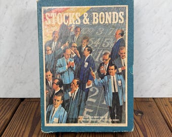Vintage 1964 Stocks & Bonds - Stock Market Game by Bookshelf Games - 3M ...