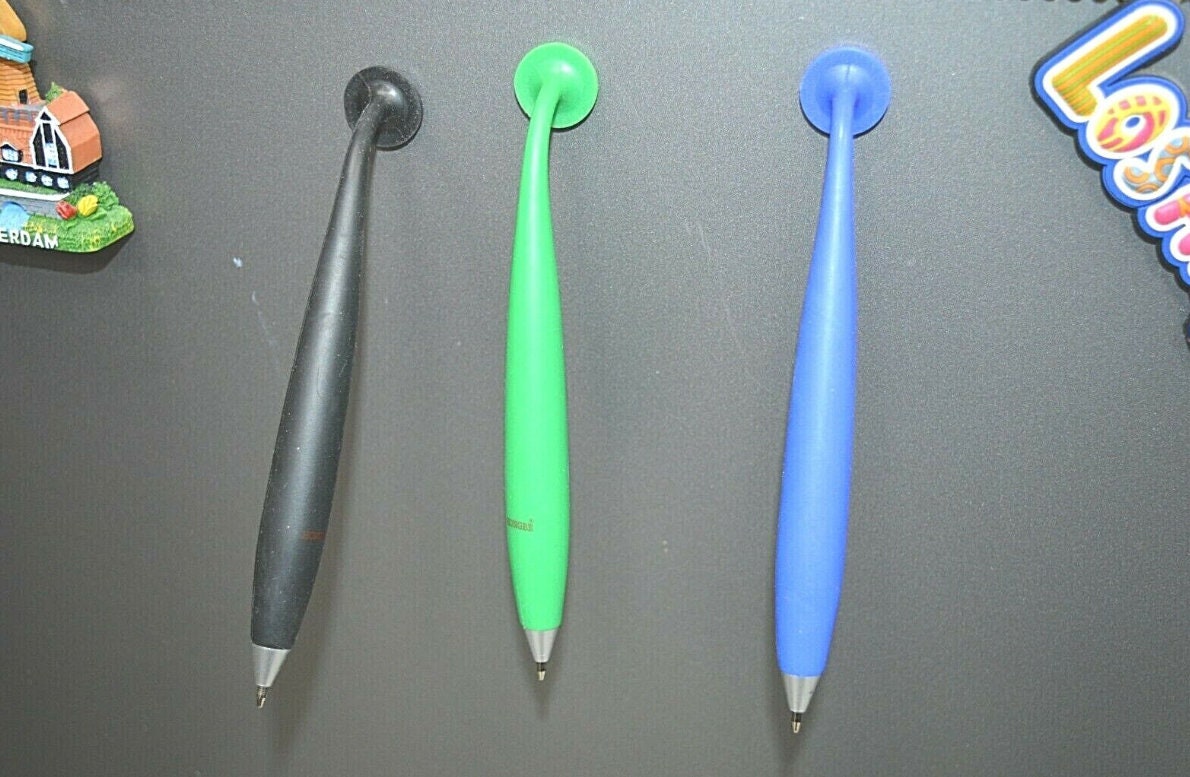 Magnetic Pen Rubber Grip Pens Magnet Pen Fridge Metal Surfaces High ...