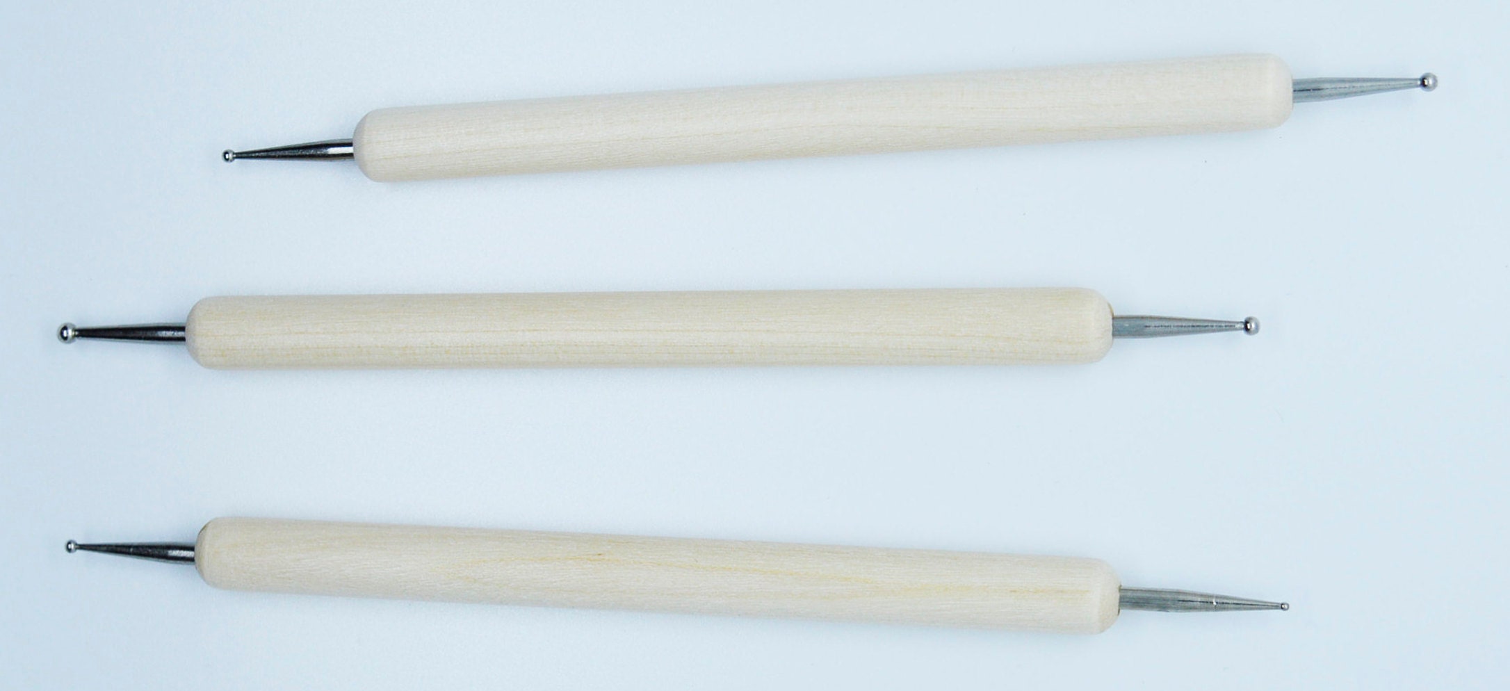 WOODEN Double Ended Embossing Stylus Tools 3 Embossing Tool - Etsy 日本