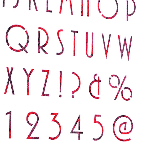 Reusable Alphabet Stencils - Etsy UK