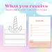 Printable Unicorn Birthday Crown to Color ,DIY Unicorn Printable ...