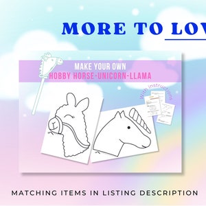 Printable Unicorn Party Hat to Color ,DIY Unicorn Printable Birthday ...