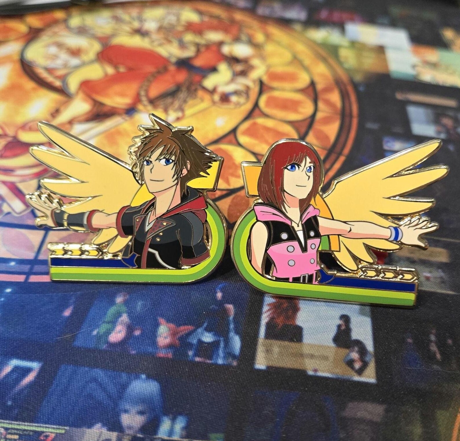 Sora KH3 HP Enamel Pin | Kingdom Hearts 3 (KH3) - Etsy