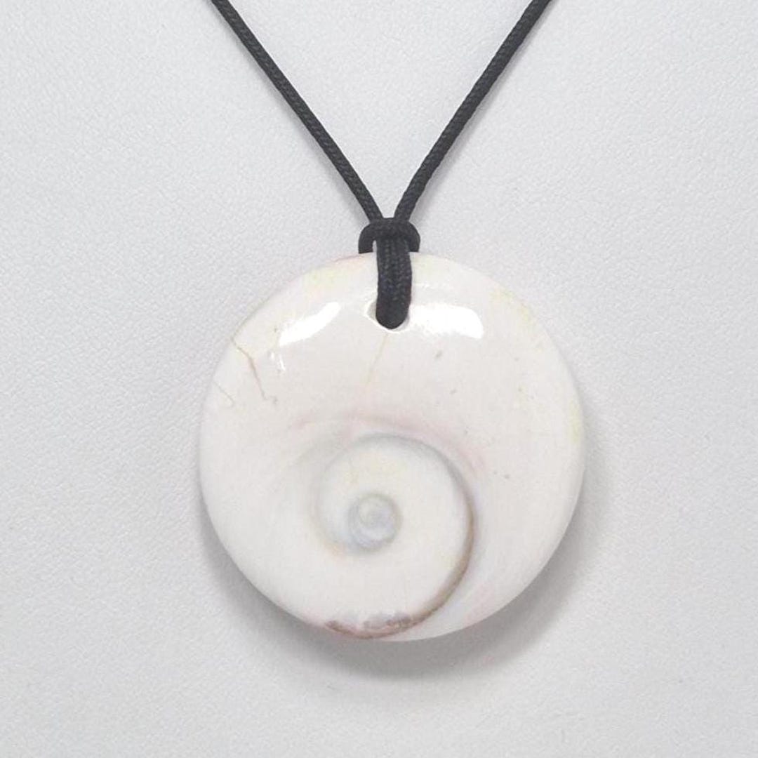 Operculum Pendant Necklace, Free Shipping (25414), Gastropod Necklace ...