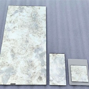 Vintage Mirror Tiles 12" X 12", Antique Mirror Tiles, Antique Mirror in ...