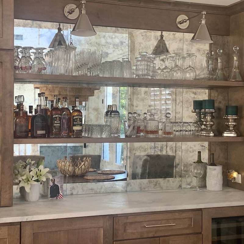 Glass Tile Mirror Tile - Etsy