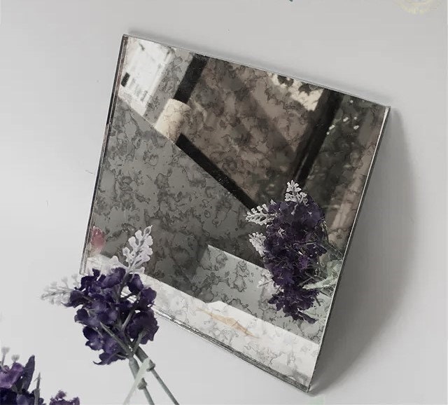 Antique Mirror Tiles: USA Made Aging Mirror, 1/8'' Thick. the Price is ...