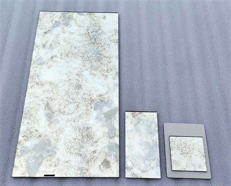 Aging Mirror Tiles . Antique Style Wall Decor. the Price is for 1 Tile ...