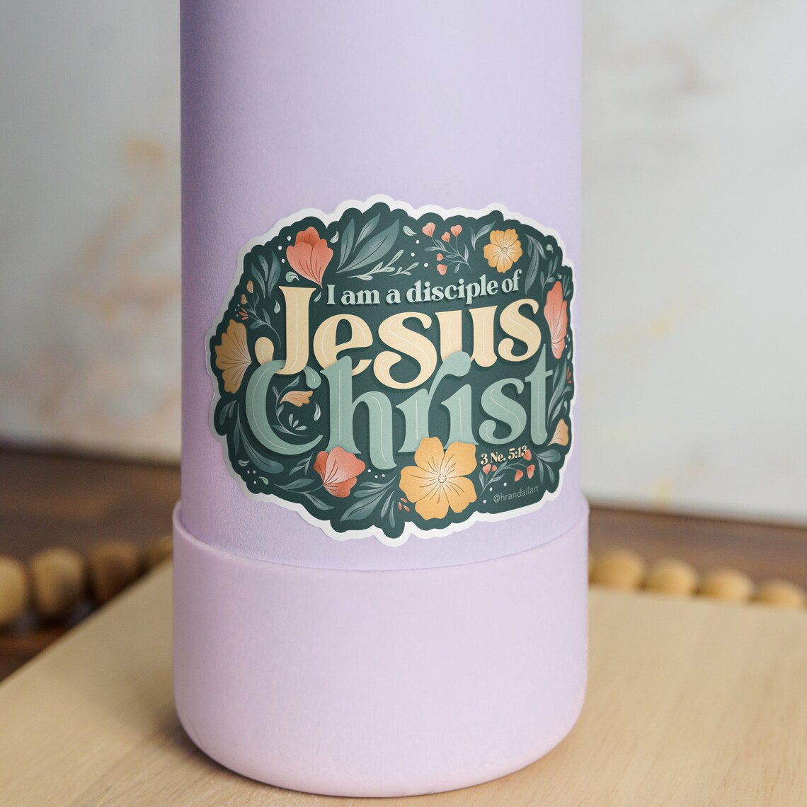 2024 LDS Youth Theme Sticker: "i Am a Disciple of Jesus Christ" - Etsy