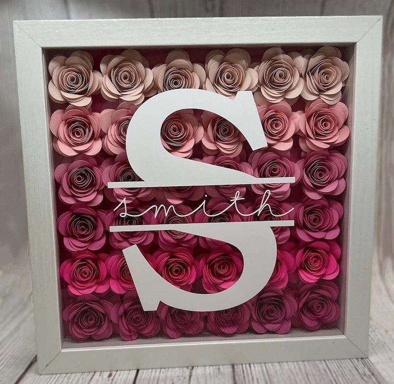 Name Shadow Box - Etsy