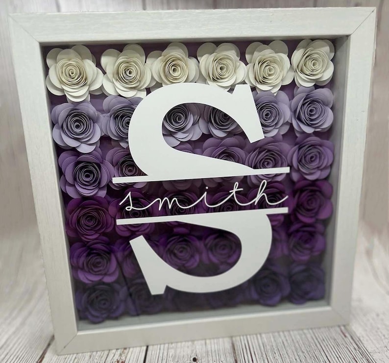 Name Shadow Box - Etsy